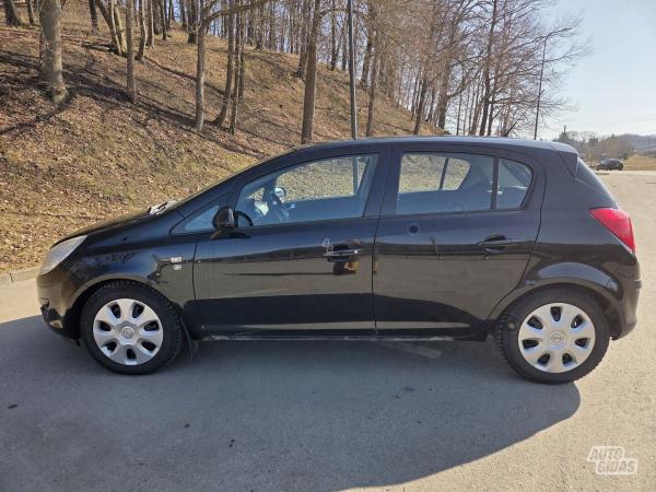 Black Opel Corsa 2009 in Kaunas, with an engine capacity of 1.20 L and mileage of 163 thousand km for 1300 €, photo 10 on AUTOMOTO.COM.LV