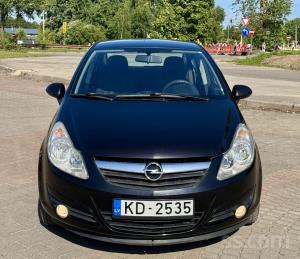 Black Opel Corsa 2009 in Riga, with an engine capacity of 1.20 L and mileage of 169 thousand km for 1150 €, photo 3 on AUTOMOTO.COM.LV