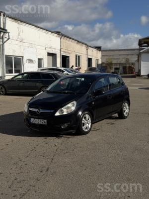 Black Opel Corsa 2009 in Daugavpils, with an engine capacity of 1.30 L and mileage of 217 thousand km for 1090 €, photo  on AUTOMOTO.COM.LV