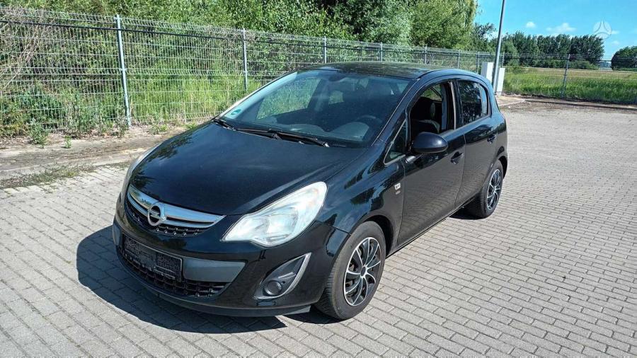Melns Opel Corsa 2011 Marijampole, ar dzinēja tilpumu 1.39 L un nobraukumu 192 tūkst. km par 2700 €, foto 1 vietnē AUTOMOTO.COM.LV