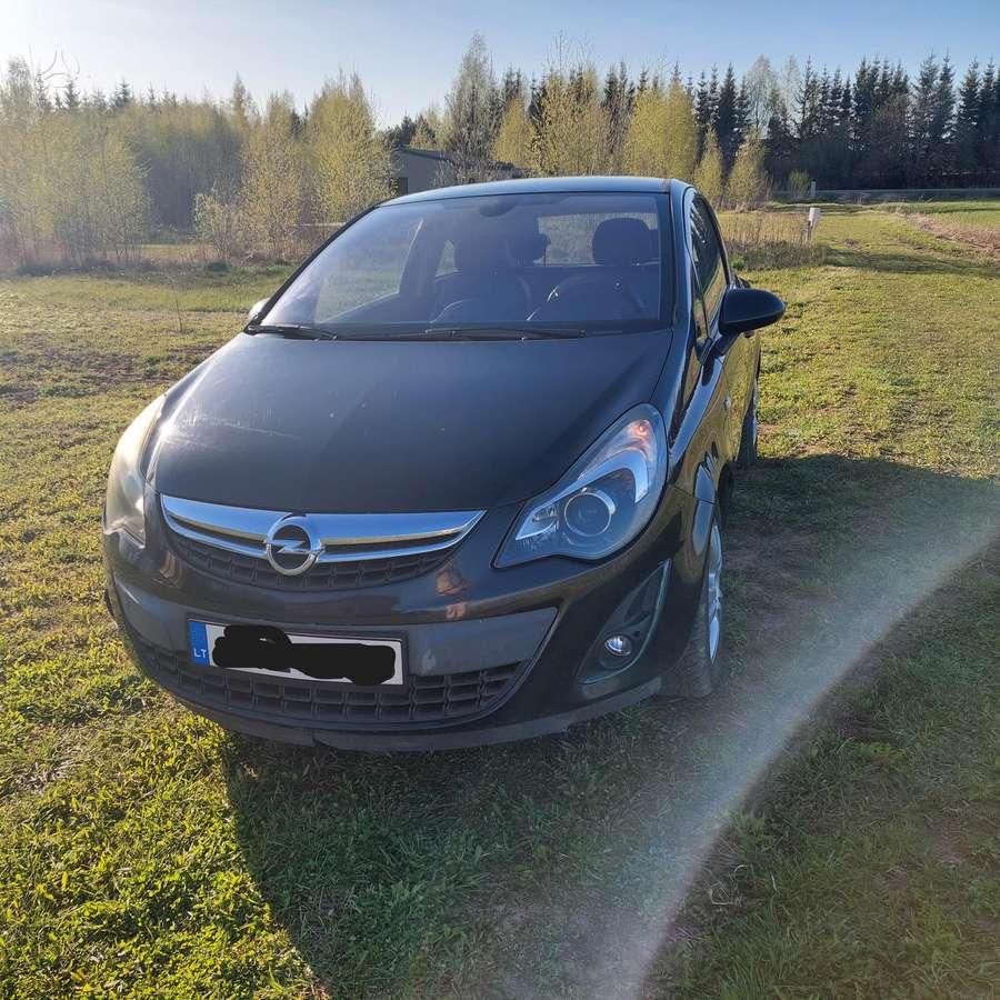Black Opel Corsa 2011 in Vilnius, with an engine capacity of 1.25 L and mileage of 253 thousand km for 2390 €, photo 6 on AUTOMOTO.COM.LV