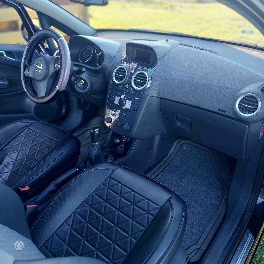 Black Opel Corsa 2011 in Vilnius, with an engine capacity of 1.25 L and mileage of 253 thousand km for 2390 €, photo 9 on AUTOMOTO.COM.LV