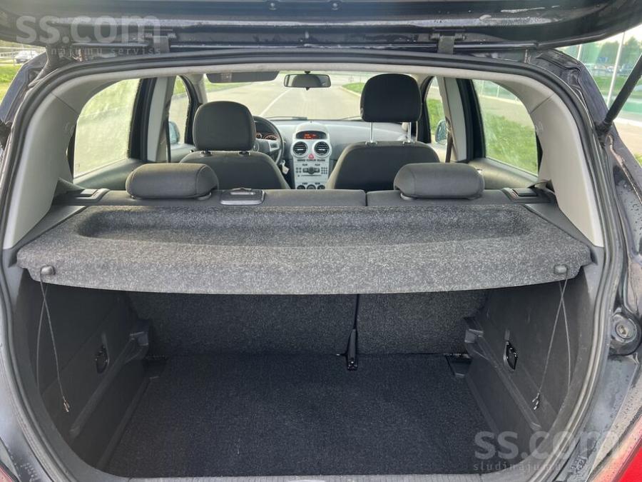 Melns Opel Corsa 2011 Rēzekne, ar dzinēja tilpumu 1.30 L un nobraukumu 95 tūkst. km par 5650 €, foto 16 vietnē AUTOMOTO.COM.LV