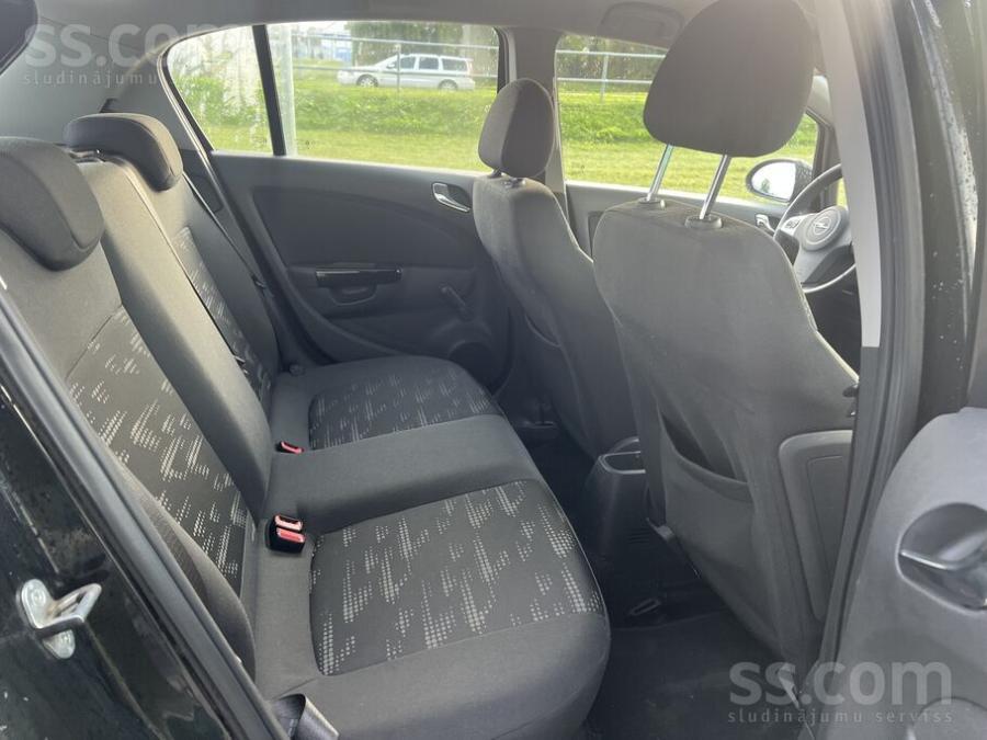 Melns Opel Corsa 2011 Rēzekne, ar dzinēja tilpumu 1.30 L un nobraukumu 95 tūkst. km par 5650 €, foto 17 vietnē AUTOMOTO.COM.LV