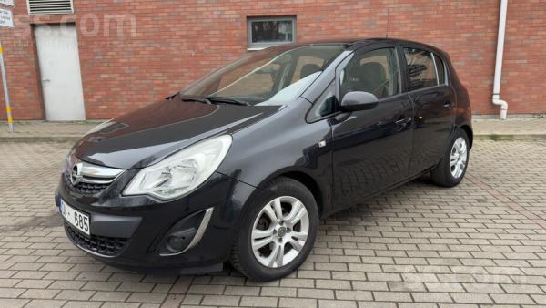 Black Opel Corsa 2012 in Liepaja, with an engine capacity of 1.30 L and mileage of 265 thousand km for 2850 €, photo 5 on AUTOMOTO.COM.LV