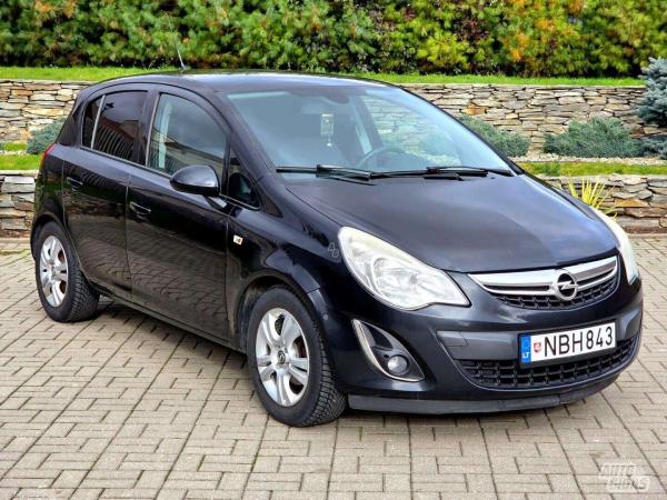 Melns Opel Corsa 2012 Viļņa, ar dzinēja tilpumu 1.20 L un nobraukumu 291 tūkst. km par 2500 €, foto 1 vietnē AUTOMOTO.COM.LV
