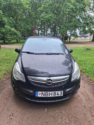 Melns Opel Corsa 2012 Kėdainiai, ar dzinēja tilpumu 1.25 L un nobraukumu 290 tūkst. km par 2400 €, foto  vietnē AUTOMOTO.COM.LV