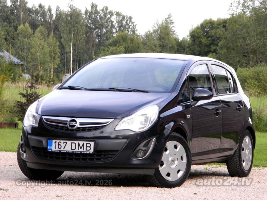 Black Opel Corsa 2012 in Viljandi, with an engine capacity of 1.20 L and mileage of 178 thousand km for 2290 €, photo 4 on AUTOMOTO.COM.LV