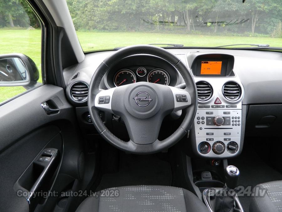 Black Opel Corsa 2012 in Viljandi, with an engine capacity of 1.20 L and mileage of 178 thousand km for 2290 €, photo 13 on AUTOMOTO.COM.LV
