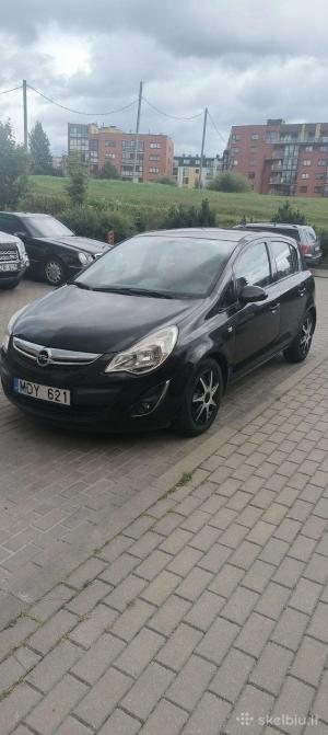 Melns Opel Corsa 2013 Viļņa, ar dzinēja tilpumu 1.20 L un nobraukumu 132 tūkst. km par 2450 €, foto 3 vietnē AUTOMOTO.COM.LV