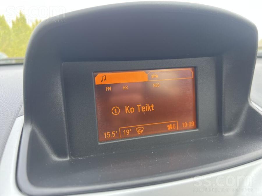 Black Opel Corsa 2013 in Cesis, with an engine capacity of 1.30 L and mileage of 224 thousand km for 3950 €, photo 19 on AUTOMOTO.COM.LV