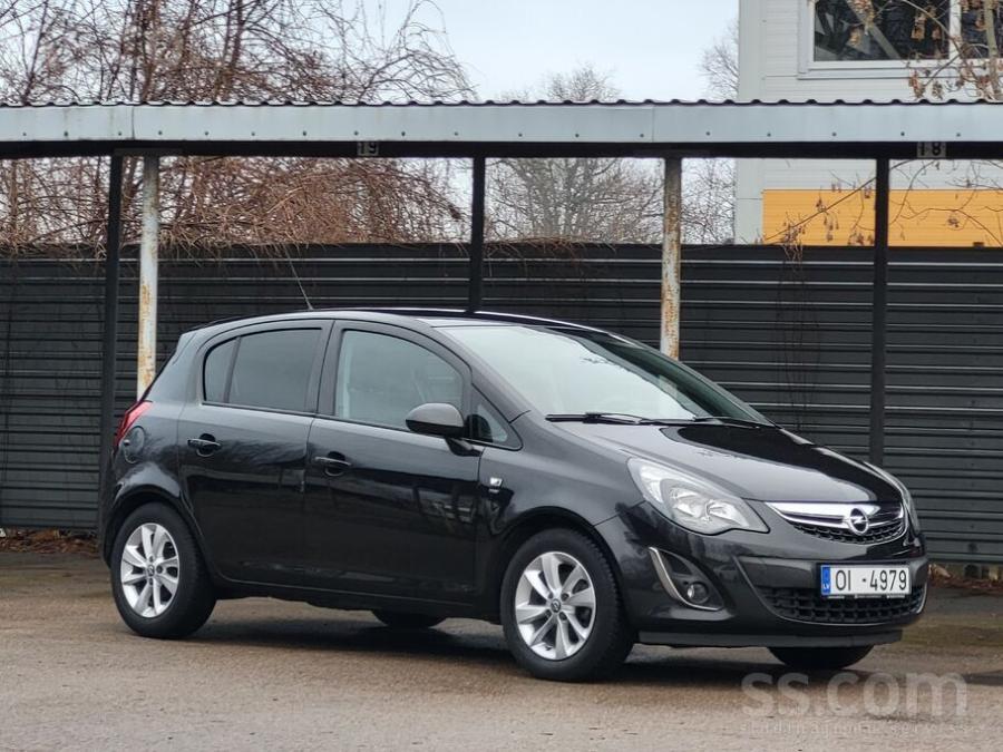 Melns Opel Corsa 2014 Jelgava, ar dzinēja tilpumu 1.40 L un nobraukumu 173 tūkst. km par 4990 €, foto 2 vietnē AUTOMOTO.COM.LV