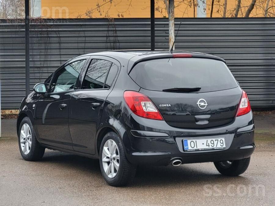 Melns Opel Corsa 2014 Jelgava, ar dzinēja tilpumu 1.40 L un nobraukumu 173 tūkst. km par 4990 €, foto 7 vietnē AUTOMOTO.COM.LV
