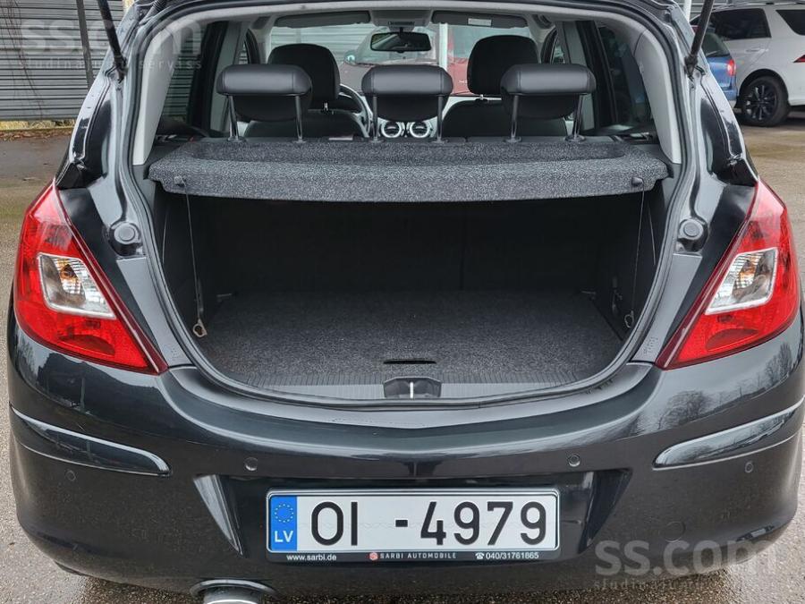 Melns Opel Corsa 2014 Jelgava, ar dzinēja tilpumu 1.40 L un nobraukumu 173 tūkst. km par 4990 €, foto 10 vietnē AUTOMOTO.COM.LV