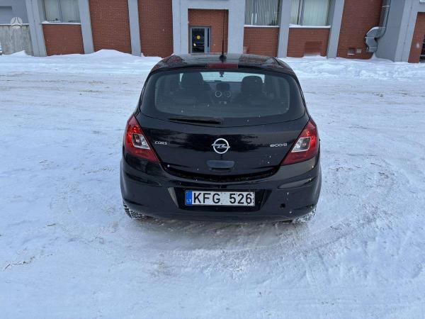 Black Opel Corsa 2014 in Alytus, with an engine capacity of 1.25 L and mileage of 326 thousand km for 2300 €, photo 4 on AUTOMOTO.COM.LV