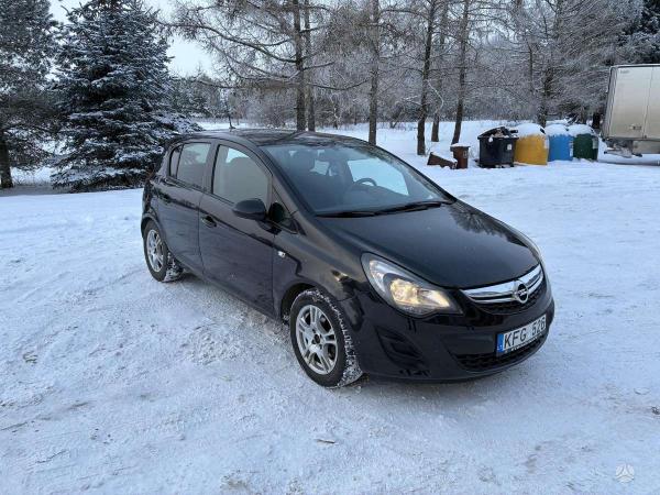 Black Opel Corsa 2014 in Alytus, with an engine capacity of 1.25 L and mileage of 326 thousand km for 2300 €, photo 7 on AUTOMOTO.COM.LV