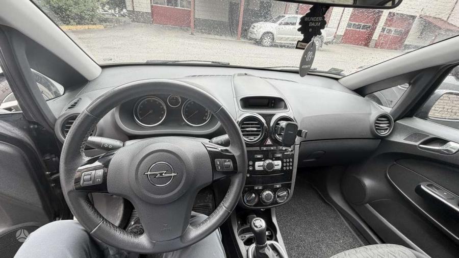 Melns Opel Corsa 2014 Tauragė, ar dzinēja tilpumu 1.23 L un nobraukumu 238 tūkst. km par 3300 €, foto 9 vietnē AUTOMOTO.COM.LV