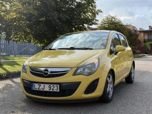 Black Opel Corsa 2014 in Vilnius, with an engine capacity of 1.20 L and mileage of 220 thousand km for 1650 €, photo  on AUTOMOTO.COM.LV
