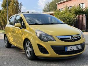 Black Opel Corsa 2014 in Vilnius, with an engine capacity of 1.20 L and mileage of 220 thousand km for 1650 €, photo 4 on AUTOMOTO.COM.LV