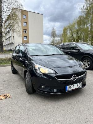 Melns Opel Corsa 2015 Viļņa, ar dzinēja tilpumu 1.30 L un nobraukumu 162 tūkst. km par 3250 €, foto  vietnē AUTOMOTO.COM.LV