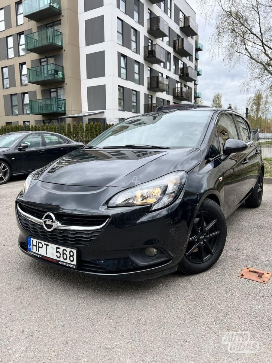 Black Opel Corsa 2015 in Vilnius, with an engine capacity of 1.30 L and mileage of 162 thousand km for 3250 €, photo 3 on AUTOMOTO.COM.LV