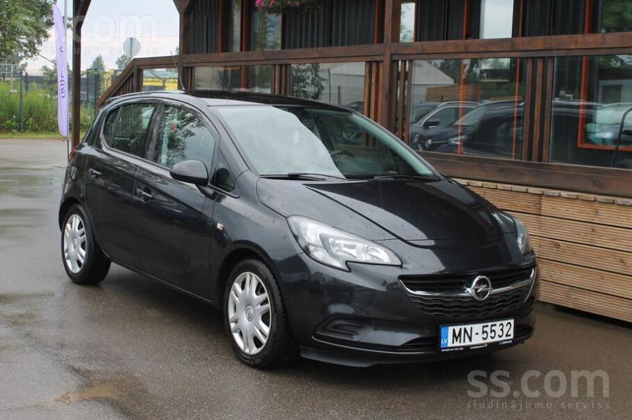 Black Opel Corsa 2015 in Riga, with an engine capacity of 1.20 L and mileage of 0 thousand km for 3750 €, photo 3 on AUTOMOTO.COM.LV