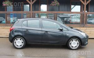 Black Opel Corsa 2015 in Riga, with an engine capacity of 1.20 L and mileage of 0 thousand km for 3750 €, photo 8 on AUTOMOTO.COM.LV