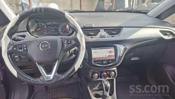 Melns Opel Corsa 2016 Daugavpils, ar dzinēja tilpumu 1.40 L un nobraukumu 51 tūkst. km par 7900 €, foto 5 vietnē AUTOMOTO.COM.LV