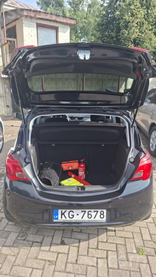 Melns Opel Corsa 2016 Daugavpils, ar dzinēja tilpumu 1.40 L un nobraukumu 51 tūkst. km par 7900 €, foto 9 vietnē AUTOMOTO.COM.LV