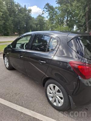 Black Opel Corsa 2016 in Daugavpils, with an engine capacity of 1.40 L and mileage of 51 thousand km for 7900 €, photo 3 on AUTOMOTO.COM.LV