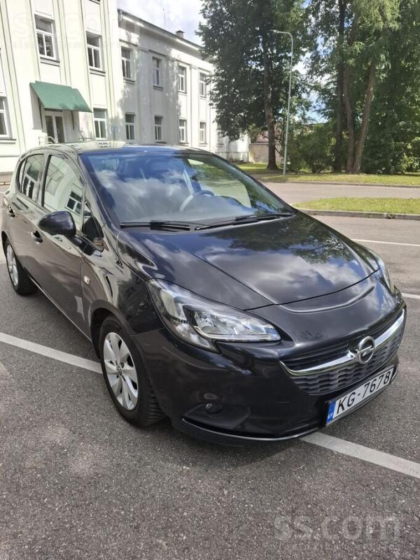Black Opel Corsa 2016 in Daugavpils, with an engine capacity of 1.40 L and mileage of 51 thousand km for 7900 €, photo 4 on AUTOMOTO.COM.LV