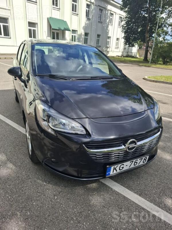 Black Opel Corsa 2016 in Daugavpils, with an engine capacity of 1.40 L and mileage of 51 thousand km for 7900 €, photo 5 on AUTOMOTO.COM.LV