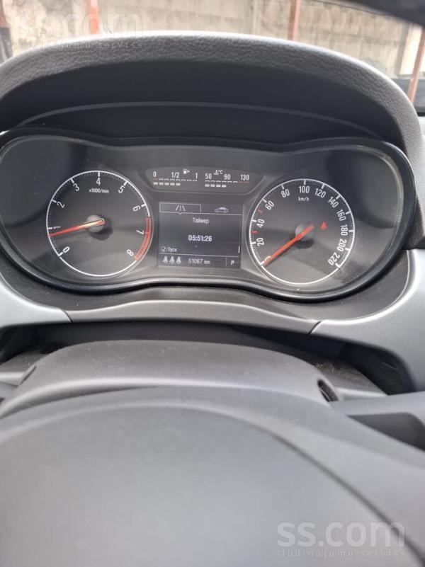 Black Opel Corsa 2016 in Daugavpils, with an engine capacity of 1.40 L and mileage of 51 thousand km for 7900 €, photo 7 on AUTOMOTO.COM.LV