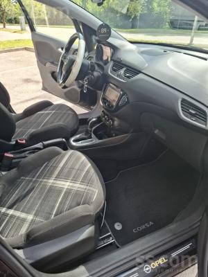 Black Opel Corsa 2016 in Daugavpils, with an engine capacity of 1.40 L and mileage of 51 thousand km for 7900 €, photo 10 on AUTOMOTO.COM.LV