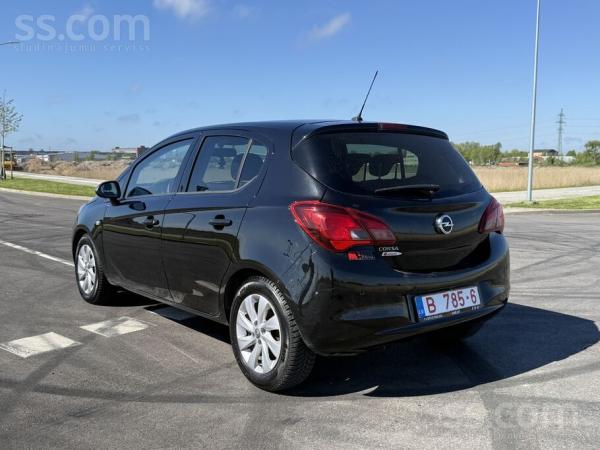 Black Opel Corsa 2017 in Liepaja, with an engine capacity of 1.40 L and mileage of 143 thousand km for 4700 €, photo 4 on AUTOMOTO.COM.LV