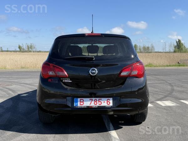Black Opel Corsa 2017 in Liepaja, with an engine capacity of 1.40 L and mileage of 143 thousand km for 4700 €, photo 8 on AUTOMOTO.COM.LV