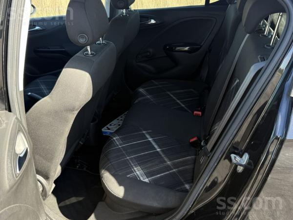 Black Opel Corsa 2017 in Liepaja, with an engine capacity of 1.40 L and mileage of 143 thousand km for 4700 €, photo 10 on AUTOMOTO.COM.LV