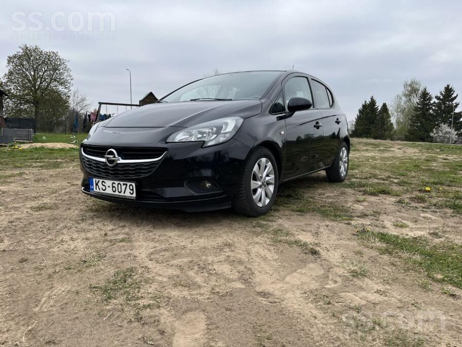 Black Opel Corsa 2017 in Liepaja, with an engine capacity of 1.40 L and mileage of 147 thousand km for 5500 €, photo 1 on AUTOMOTO.COM.LV