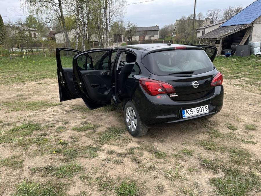 Black Opel Corsa 2017 in Liepaja, with an engine capacity of 1.40 L and mileage of 147 thousand km for 5500 €, photo 5 on AUTOMOTO.COM.LV