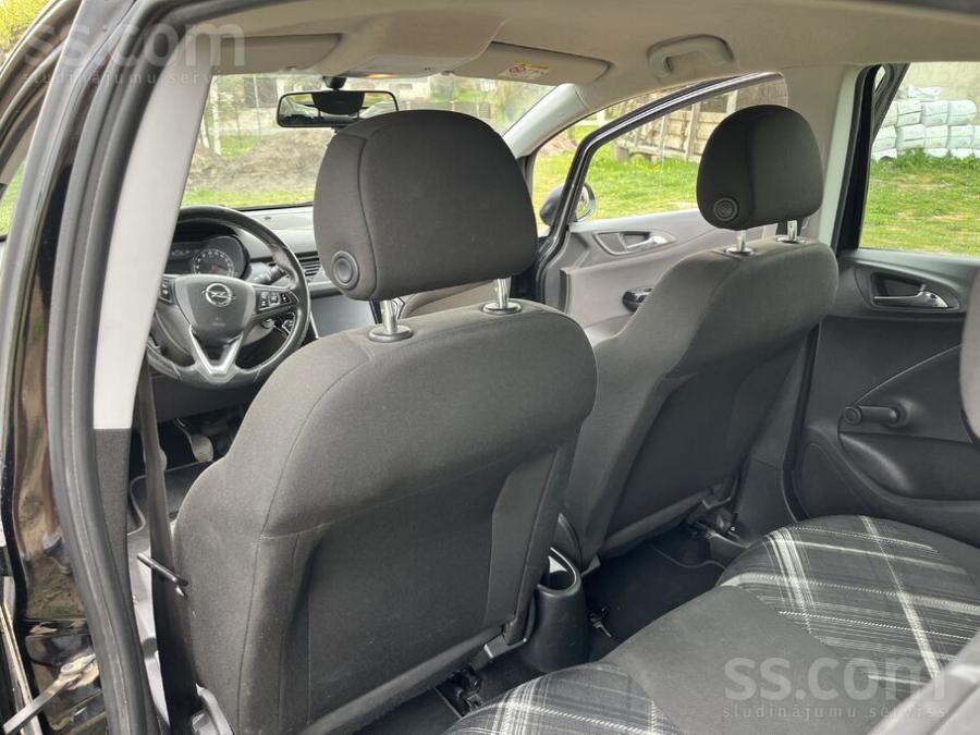 Black Opel Corsa 2017 in Liepaja, with an engine capacity of 1.40 L and mileage of 147 thousand km for 5500 €, photo 7 on AUTOMOTO.COM.LV