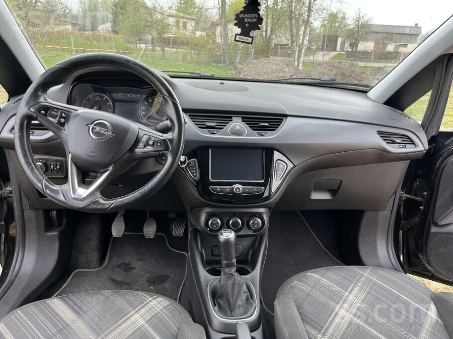 Black Opel Corsa 2017 in Liepaja, with an engine capacity of 1.40 L and mileage of 147 thousand km for 5500 €, photo 8 on AUTOMOTO.COM.LV