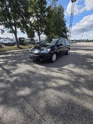 Black Opel Corsa 2017 in Marijampole, with an engine capacity of 1.25 L and mileage of 182 thousand km for 2999 €, photo  on AUTOMOTO.COM.LV