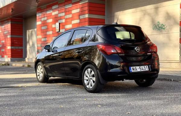 Black Opel Corsa 2019 in Riga, with an engine capacity of 1.40 L and mileage of 83 thousand km for 7750 €, photo 3 on AUTOMOTO.COM.LV