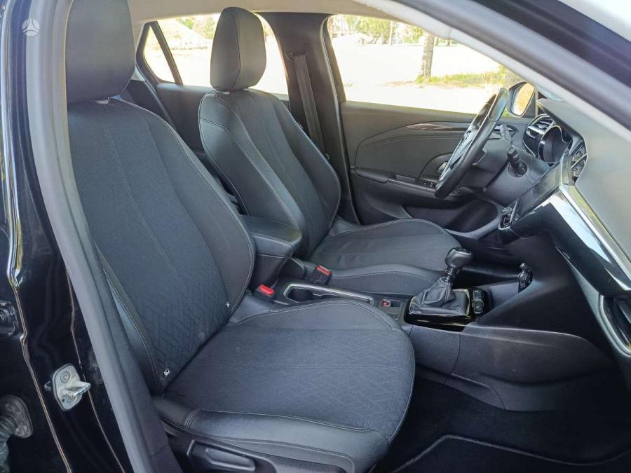 Black Opel Corsa 2019 in Taurage, with an engine capacity of 1.20 L and mileage of 147 thousand km for 6500 €, photo 25 on AUTOMOTO.COM.LV