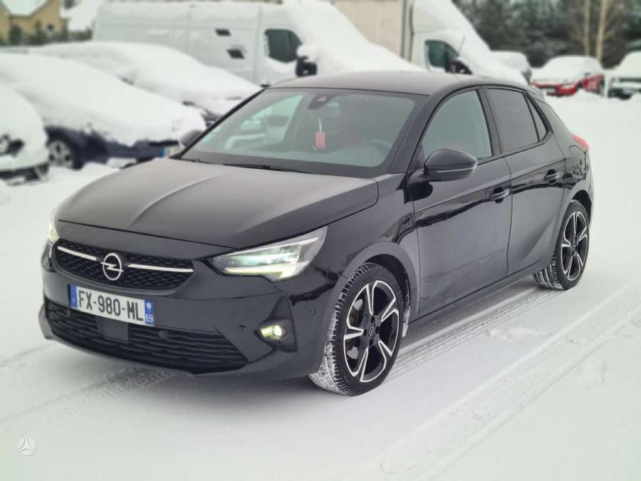 Melns Opel Corsa 2021 Tauragė, ar dzinēja tilpumu 1.20 L un nobraukumu 152 tūkst. km par 9200 €, foto 1 vietnē AUTOMOTO.COM.LV