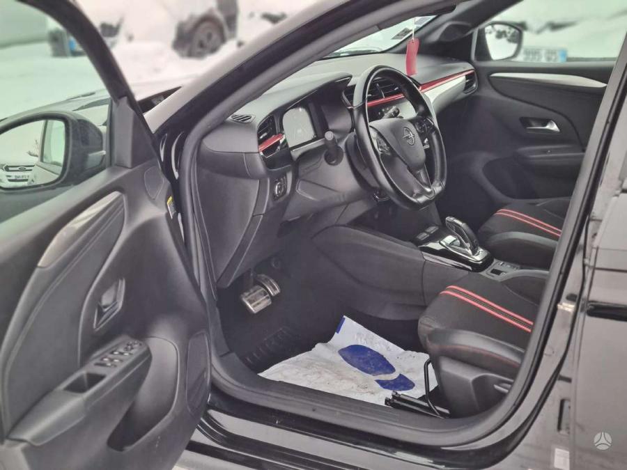 Melns Opel Corsa 2021 Tauragė, ar dzinēja tilpumu 1.20 L un nobraukumu 152 tūkst. km par 9200 €, foto 8 vietnē AUTOMOTO.COM.LV