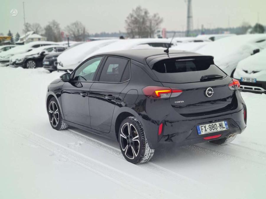 Black Opel Corsa 2021 in Taurage, with an engine capacity of 1.20 L and mileage of 152 thousand km for 9200 €, photo 6 on AUTOMOTO.COM.LV