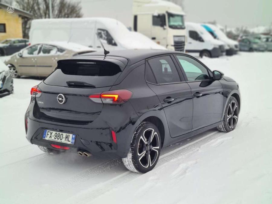 Black Opel Corsa 2021 in Taurage, with an engine capacity of 1.20 L and mileage of 152 thousand km for 9200 €, photo 7 on AUTOMOTO.COM.LV