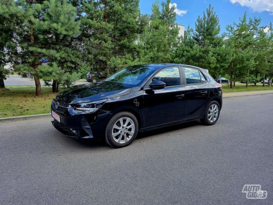 Black Opel Corsa 2022 in Vilnius, with an engine capacity of 1.20 L and mileage of 53 thousand km for 9999 €, photo 4 on AUTOMOTO.COM.LV