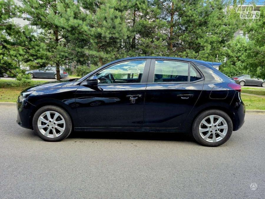 Black Opel Corsa 2022 in Vilnius, with an engine capacity of 1.20 L and mileage of 53 thousand km for 9999 €, photo 20 on AUTOMOTO.COM.LV